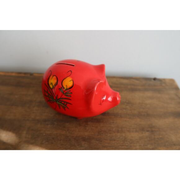 Vintage | Accessories | Vintage Sicart Italian Ceramic Piggy Bank ...